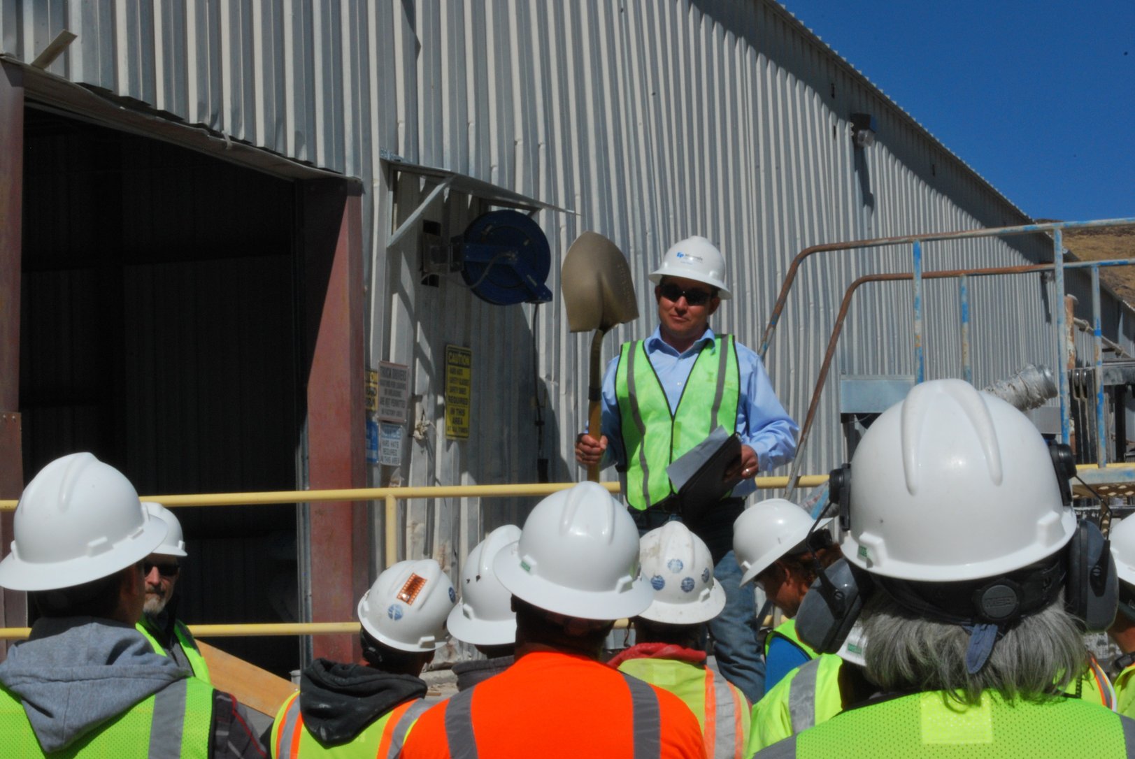 Groundbreaking for U.S. Silica Clark, NV diatomaceous earth plant expansion